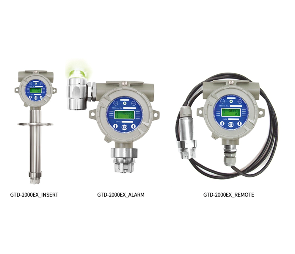 Smart Diffusion Flammable Gas Detector / GTD-2000Ex - Vania Amicitia Group